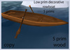 Second Life Marketplace - Low prim decorative row boat 5 prims
