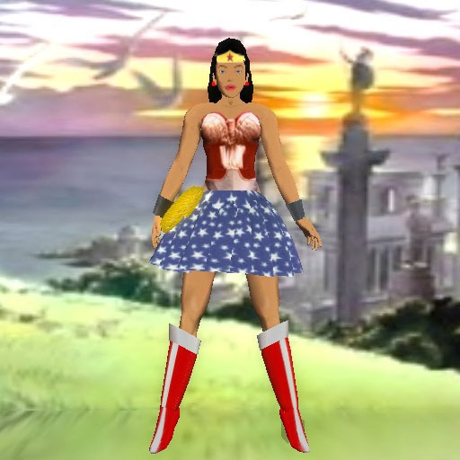 Second Life Marketplace - Golden Age Wonder Woman