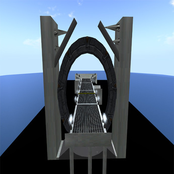 Second Life Marketplace - Stargate Icarus Based Gate And Stand (Non ...