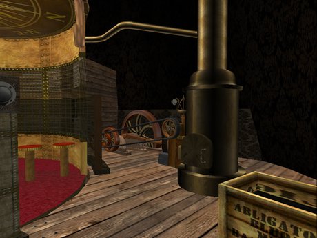 Second Life Marketplace - Lighthouse Steampunk/Victorian with ample ...