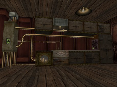 Second Life Marketplace - Lighthouse Steampunk/Victorian with ample ...