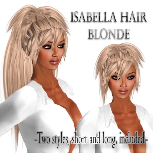 Second Life Marketplace - KL ISABELLA HAIR BLONDE - Semiexclusive -HAIR ...