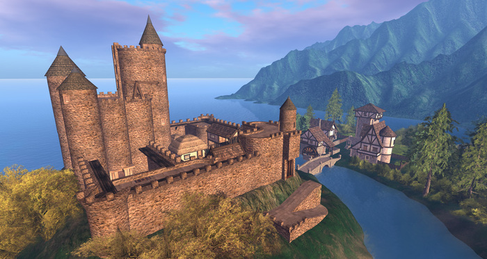 Second Life Marketplace - (GL) Camelaird Castle