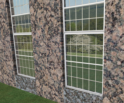 Second Life Marketplace - Very Large Formal Arched Window Textures ...