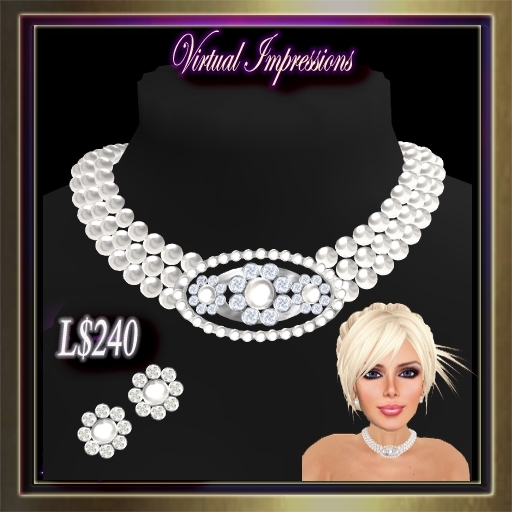 Second Life Marketplace - Virtual Impressions Gabrielle Gem Set in Snow ...