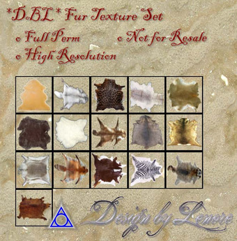 Second Life Marketplace - *DBL* Fur Textures