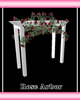 Second Life Marketplace - Rose Vine Arbor