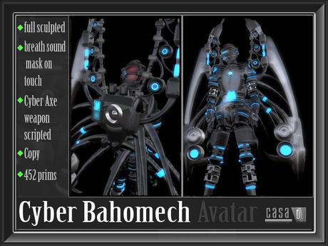 Second Life Marketplace - Cyber Bahomech avatar