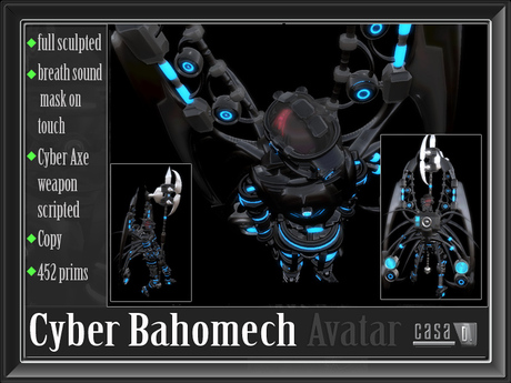 Second Life Marketplace - Cyber Bahomech avatar