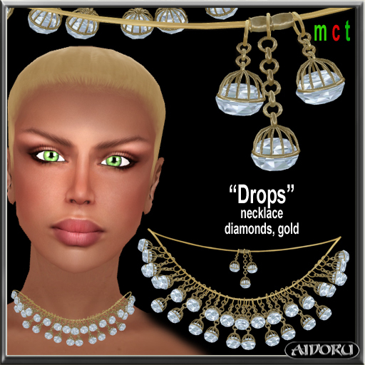 Second Life Marketplace - AIDORU "drops" necklace