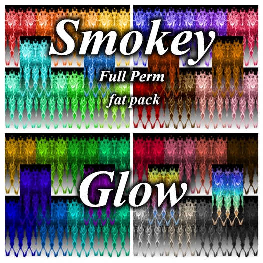 Second Life Marketplace - Eternal Creativity ~ Smokey Glow textures fat ...