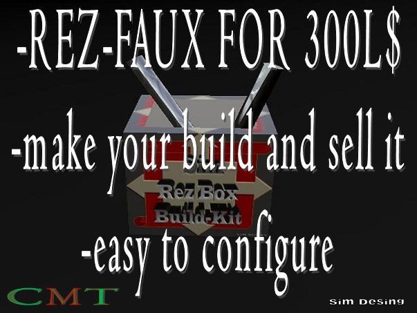 Second Life Marketplace - BEST REZ_FAUX (rez-derez your sim) 300 L