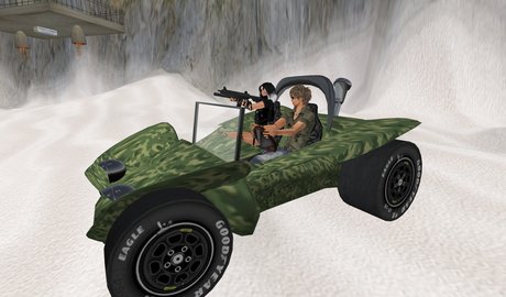 Second Life Marketplace - STINGRAY DUNE BUGGY CAMO edition (boxed)