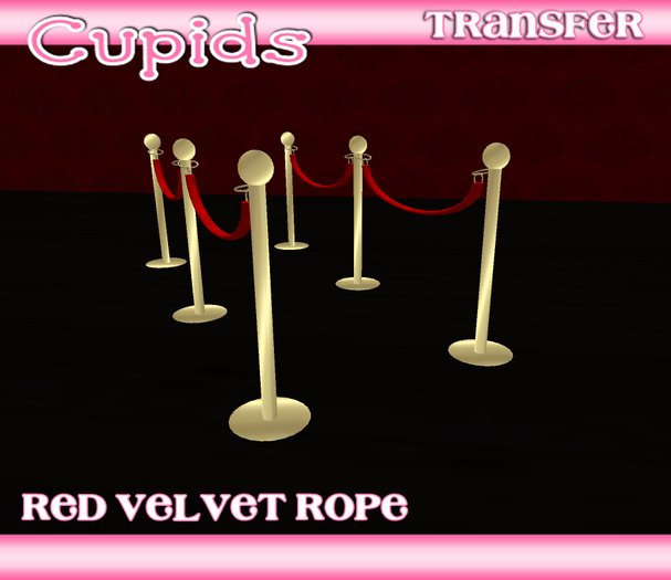 Second Life Marketplace - Red Velvet Rope