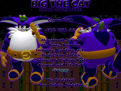Second Life Marketplace - (LCD) Big the Cat Avatar