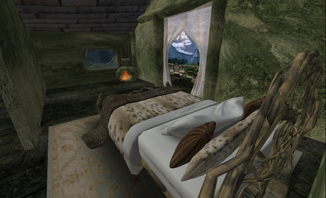 Second Life Marketplace - Enchanted Cottage skybox unurnished (Elven ...