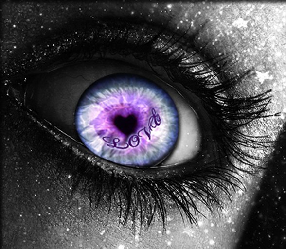 Second Life Marketplace - LOVE IN MY EYES. fantasy eyes,avatar eyes ...