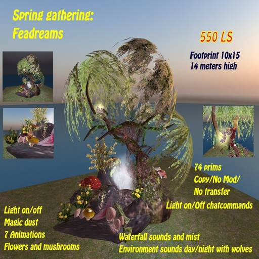 Second Life Marketplace - Spring gathering Feadreams boxed