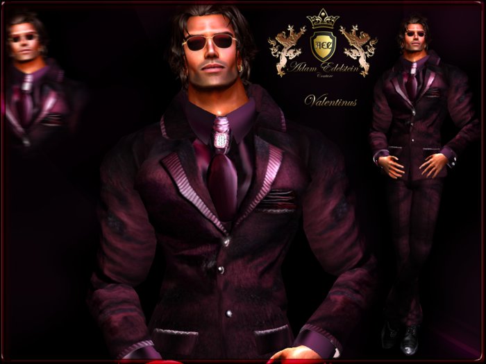 Second Life Marketplace - !AEC! Valentinus Suit - Includes Shoes and Shape