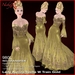 Second Life Marketplace - *NR* Lady Aurora Svelte W Train Gold