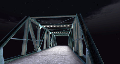 Second Life Marketplace - Giant Freeway Overpass Bridge 64m