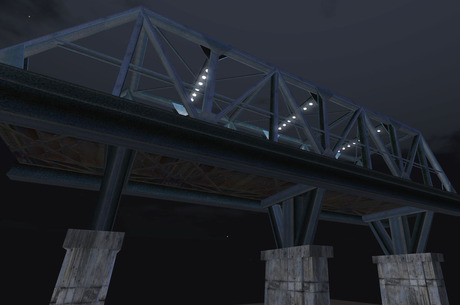 Second Life Marketplace - Giant Freeway Overpass Bridge 64m