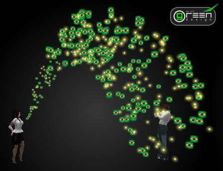 Second Life Marketplace - GD Effects Add-On 'Flags' [18 Poofer Effects ...