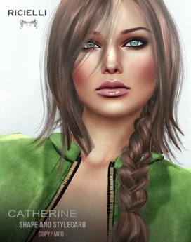 Second Life Marketplace - R.icielli - CATHERINE Model Shape