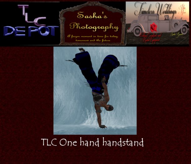 Second Life Marketplace - TLC Depot (box) one hand handstand pose
