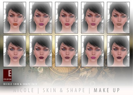 Second Life Marketplace - Emos ~ Nicole ~ Skin & Shape 05