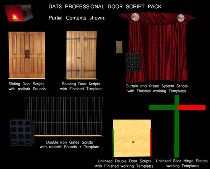 Second Life Marketplace - DATS Professional Door Script Door Scripts ...