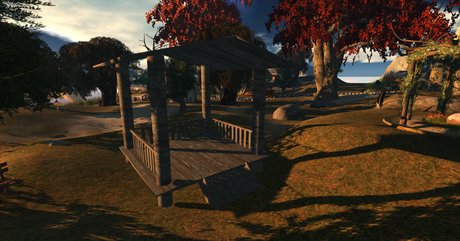 Second Life Marketplace - Wooden Sun Deck