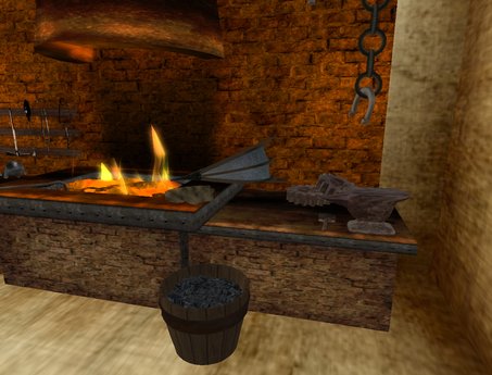 Second Life Marketplace - (SD)Ultimate blacksmith workbench