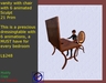 Second Life Marketplace - vanity with chair and 6 animated Sculpt 21 Prim