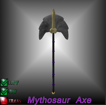 Second Life Marketplace - Mythosaur Axe