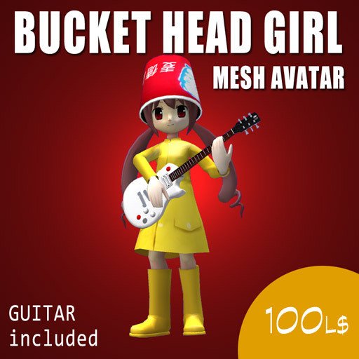 Second Life Marketplace - kowloon buckethead girl