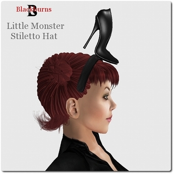 Second Life Marketplace - Blackburns Little Monster Stiletto Hat