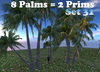 Second Life Marketplace - Amazing Realistic 8 Palms Set 31 Very Low 2 ...