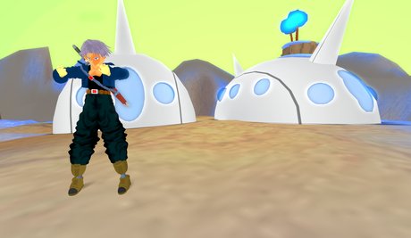 Second Life Marketplace - TRUNKS Burning Attack dbz