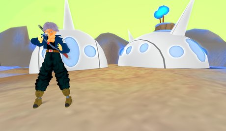Second Life Marketplace - TRUNKS Burning Attack dbz
