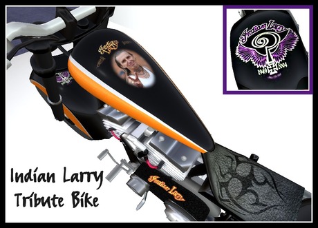 Second Life Marketplace - FH Custom's "Indian Larry Tribute" Boxed