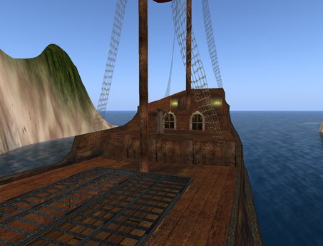 Second Life Marketplace - (SD)Horatio Swashbucklers landing zone ship