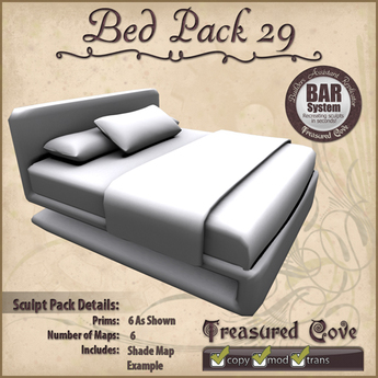 Second Life Marketplace - -TC- Bed Pack 29 Clearance Priced
