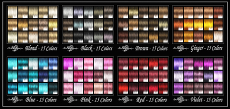 Second Life Marketplace - ** DS Design's ** SCRIPTED HAIR - LYNETTE ...