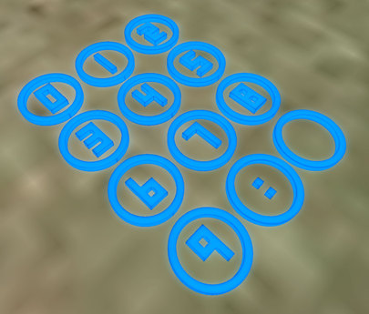 Second Life Marketplace - Mesh Enclosed Alphanumerics 0-9
