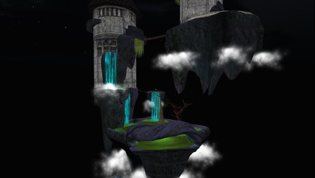 Second Life Marketplace - URBENMITH Fantasy floating towers