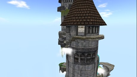 Second Life Marketplace - URBENMITH Fantasy floating towers