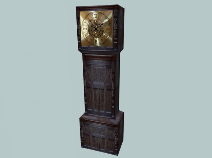 Second Life Marketplace - Elrond Square Faced Working Long Case ...