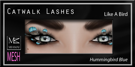 Second Life Marketplace - Miamai_MESH Catwalk Lashes_LikeABird ...