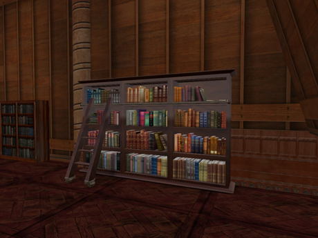 Second Life Marketplace - CFF - Personal Library / Bookshelf / Bookcase